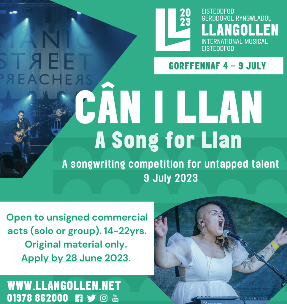 Cân i Llan (A Song for Llan): Songwriting competition for untapped ...